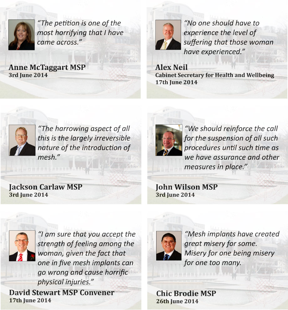 Our Petition - Scottish MESH Survivors